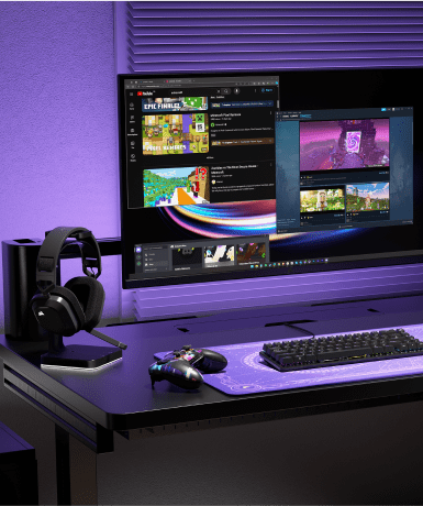 Platform:4 Elevate Desk - Black